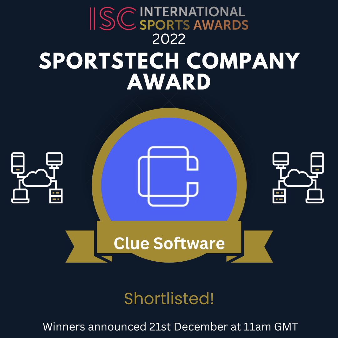 Clue is shortlisted for ISA Sports Tech Company Award - Clue